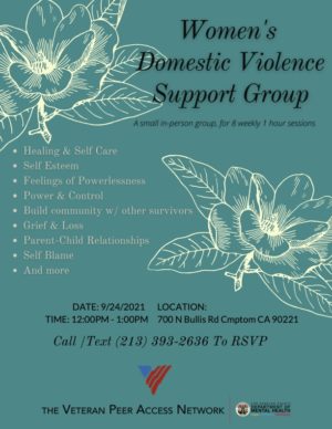 Women's Domestic Violence Support Group - VOALA