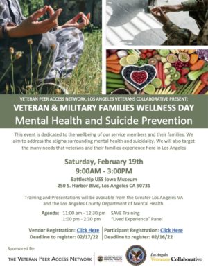 VETERAN & MILITARY FAMILIES WELLNESS DAY - VOALA